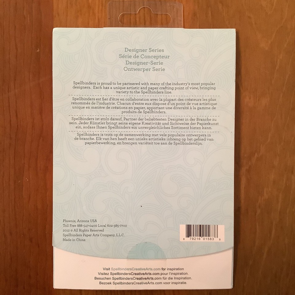 Spellbinders Nestabilities Dies CLASSIC RECTANGLE S4-306 New | eBay
