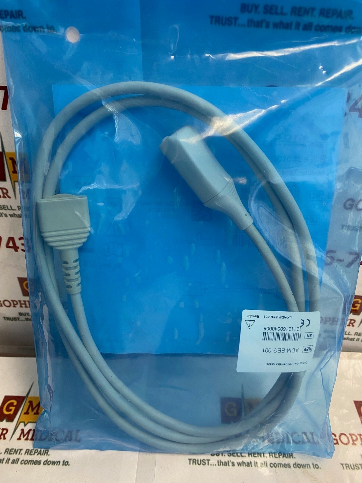 New Philips BIS EEG Cable 10-Pins M1034-61630 | eBay