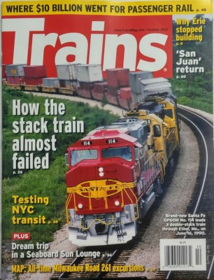Trains Oct 2017 How the Stacked Train Almost Failed Railroad FREE ...