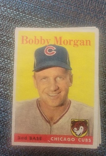 1958 Topps Baseball #144 Bobby Morgan Cubs EXMT+ | eBay