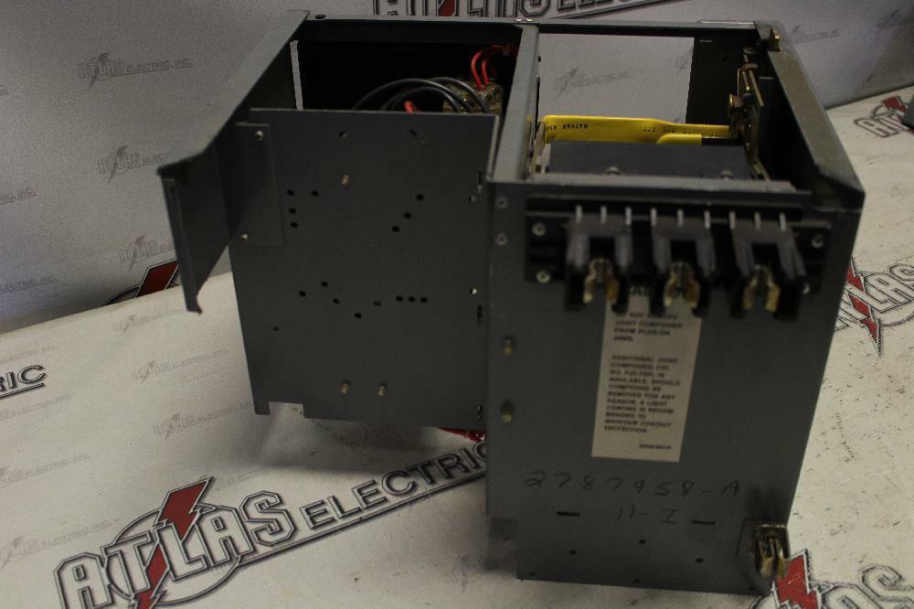 1 Square D Model 5 MCC Motor Control Size 3 Fused 250a 250 Amp 3ph 480v ...