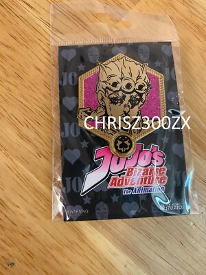 JoJo's Bizarre Adventure Giorno Giovanna Golden Series Enamel Pin ...