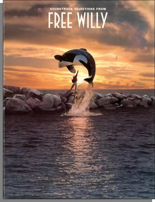 Free Willy - Soundtrack Selections From The Movie! New 1993 Piano ...