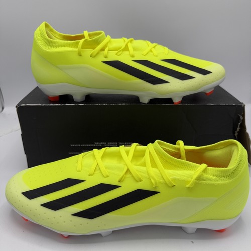 Adidas X Crazyfast League FG IG0605 Mens Size 12 Yellow Athletic Soccer ...