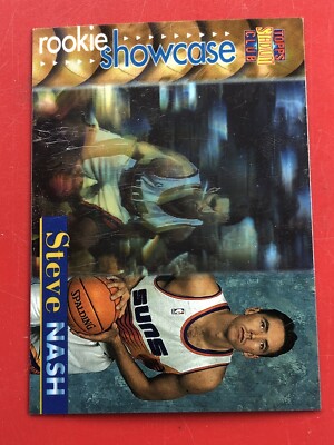 1996-97 Topps Stadium Club Rookie Showcase Steve Nash #RS12 Rookie RC ...