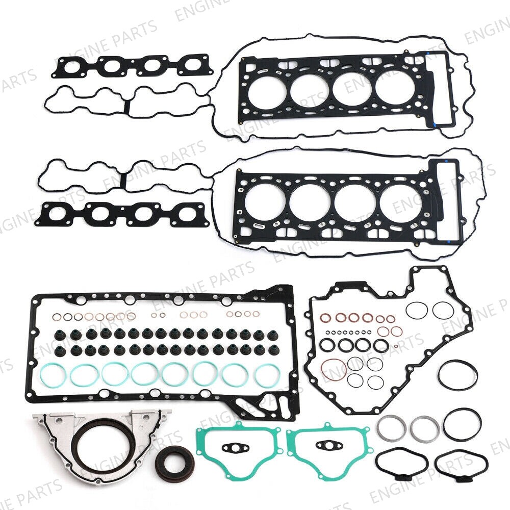N63 4.4L Engine Rebuild Overhaul Kit & Timing Chain VVT Gear Set For ...