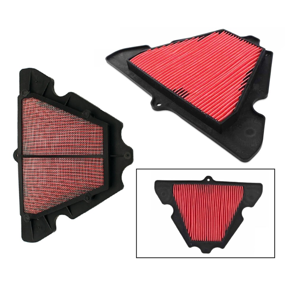 Washable Motorcycle Air Filter Premium Cotton Reusable Intake Cleaner ...