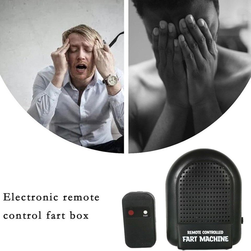 Electronic Fart Box Machine Remote Controlled Prank Joke Fun Fart ...