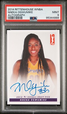 2014 RITTENHOUSE WNBA AUTOGRAPH NNEKA OGWUMIKE PSA 9 | eBay