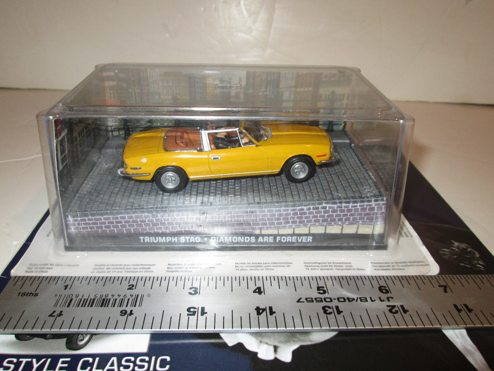 JAMES BOND CAR SERIES # 18 TRIUMPH STAG - DIAMONDS ARE FOREVER | eBay