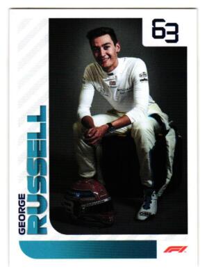 2021 Topps F1 Stickers George Russell #201 | eBay