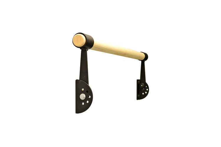 Vita Vibe HB72-W - 72" Wood Hinged Wall Mount Ballet Barre Stretch ...