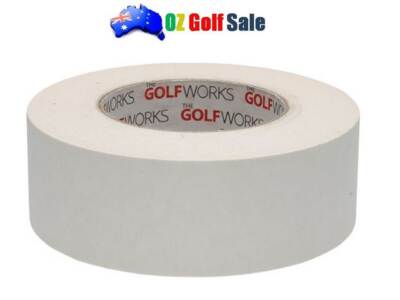48mm x 18yd GolfWorks Premium Double Sided Golf Grip Tape Roll-Solvent ...