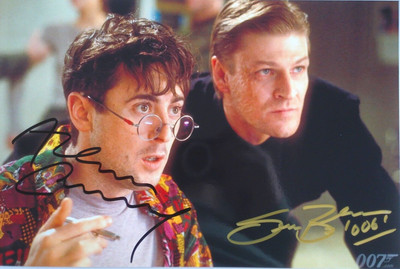 Sean Bean & Alan Cumming orig. Autogramm " JAMES BOND 007 " Motiv ...