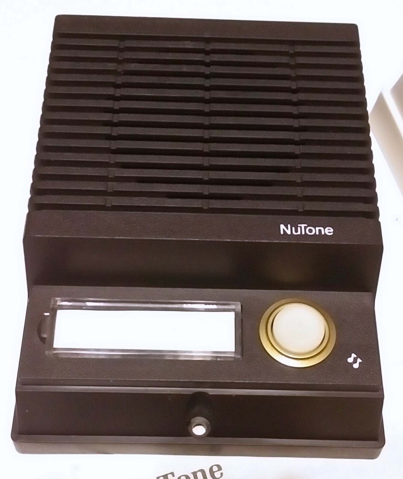 Vintage NuTone IK-25 InterCom DoorCom 3 Speakers Audio Indoor Outdoor ...