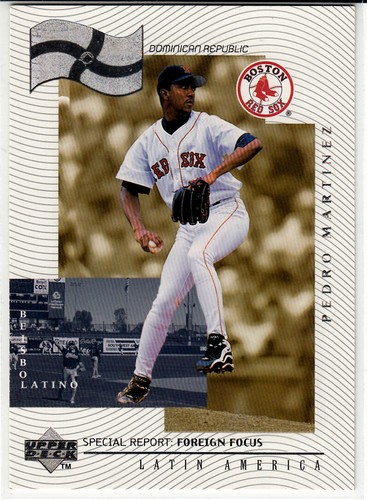 1998 UD Special Report Foreign Focus Pedro Martinez HOF Dominican ...