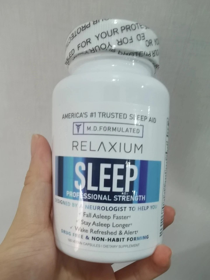 2-Pack Relaxium Sleep Natural Dietary Supplement for Better Sleep (120 ...