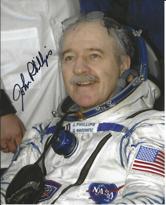 JOHN L PHILLIPS Signed Autographed 8x10 Photo NASA Astronaut Expedition ...