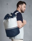 Canvas Duffle Bag Mens Womens Drawstring Sailor Style Kit Bag Gym ...
