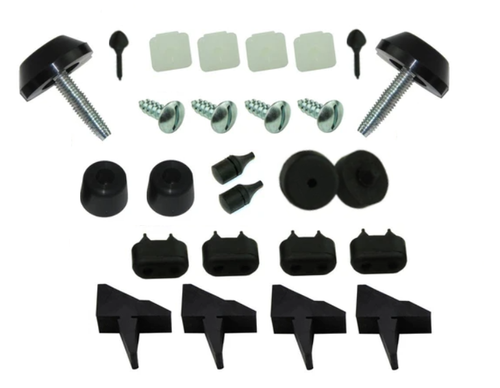 Hood Fenders Doors Rubber Bumper Set 1968-1972 Pontiac GTO Tempest ...