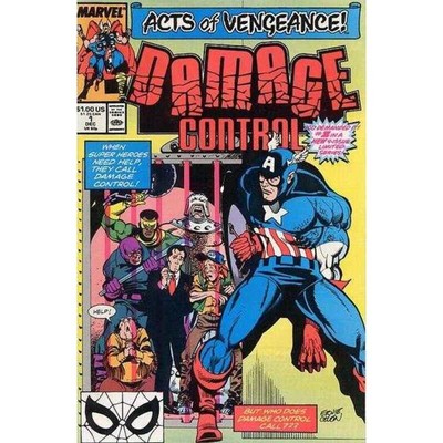 Damage Control #1 - Dec 1989 series Marvel comics Fine+ [t* | eBay