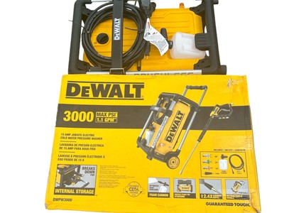 DeWALT DWPW3000 MAX PSI 1.1 GPM 15 AMP Brushless Jobsite Pressure ...
