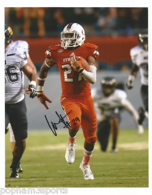 CORN ELDER Signed/Autographed MIAMI HURRICANES 8x10 Photo w/COA | eBay