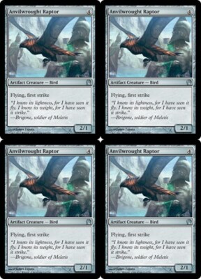MTG - 4x ANVILWROUGHT RAPTOR - Theros (U) | eBay UK