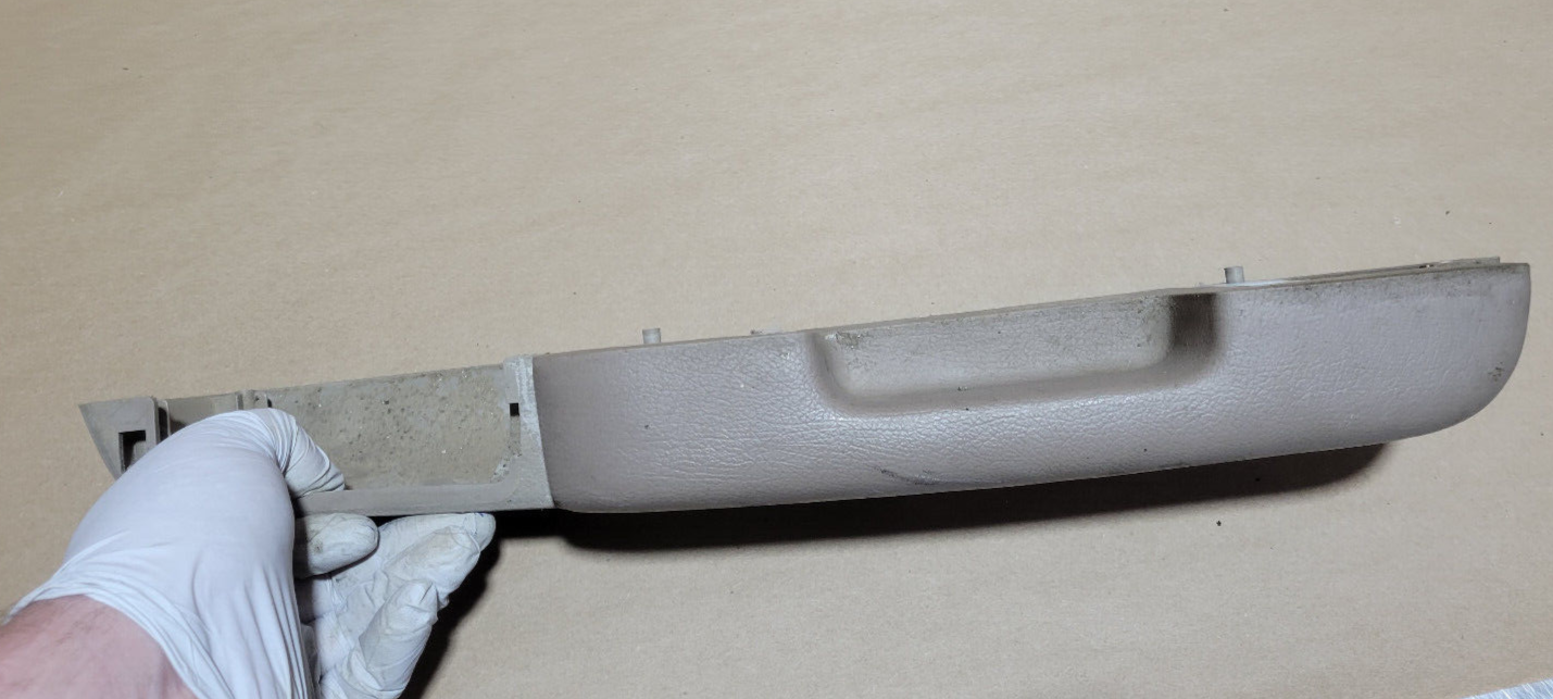 90-95 TOYOTA 4RUNNER ARM REST DOOR PULL HANDLE POCKET TAN BROWN SR5 ...