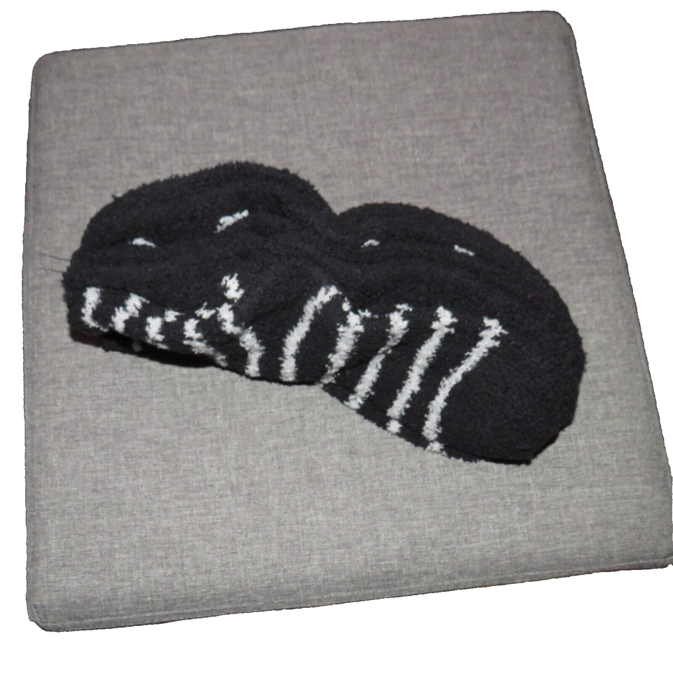 Anne Klein THREE Pair Pack Women's Black Multi Print Cozy Fuzzy Socks ...