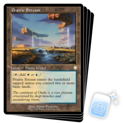 Prairie Stream X4 M/NM Magic: The Gathering MTG The Brothers' War ...