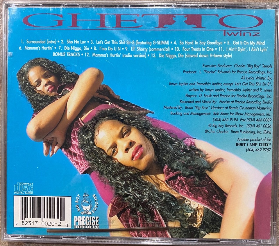 Ghetto Twins Surrounded By Criminals 1995 Sealed CD Got It On My Mind G ...
