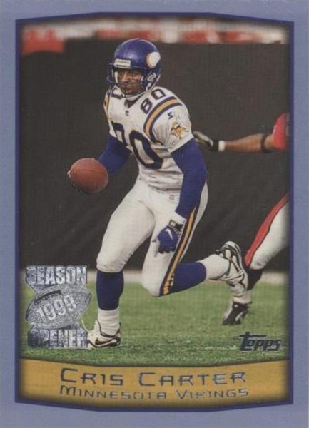 1999 Topps Season Opener - #51 Cris Carter for sale online | eBay