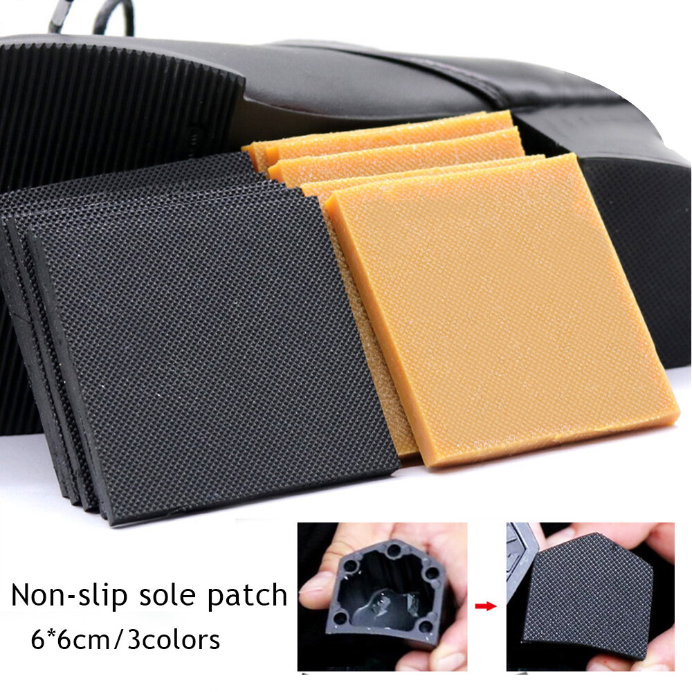 Sole Replacement Sheet Rubber Heel Pad High Heels Sole Repair Anti Slip ...