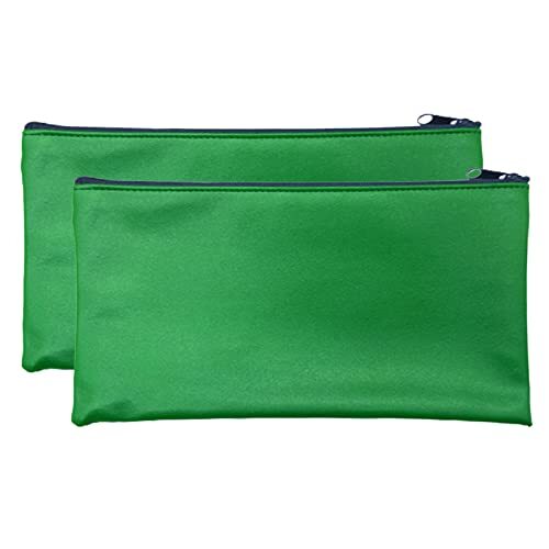 2 Pack Money Bank Deposit Bag Cash Checks Pouch Organizer Receipt ...