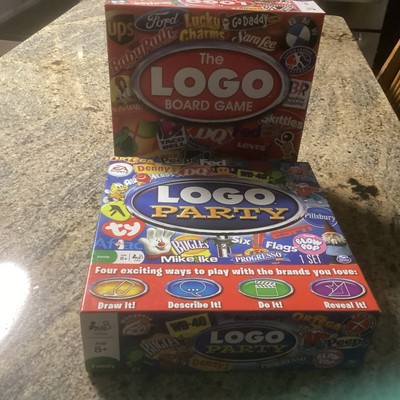 The Logo Board Game & Logo Party Game Family Fun Two Complete games | eBay