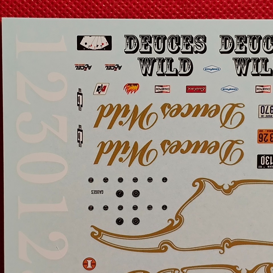 Hot Rod Decals 1932 Ford 1:25 Scale Model Car Part MPC | eBay