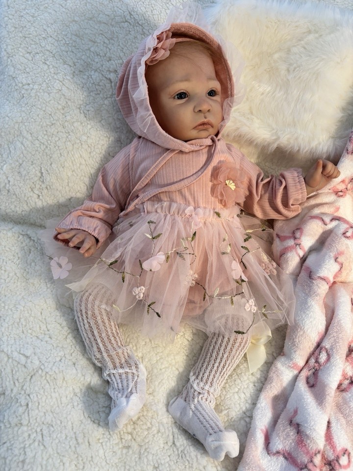 Reborn Baby Sweet Pea Awake by Laura Lee Eagles Artist Made Sold Out ...