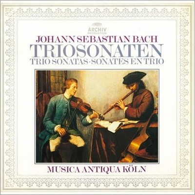 Musica Antiqua Cologne J.S. Bach Trio Sonata Collection Tower Records ...