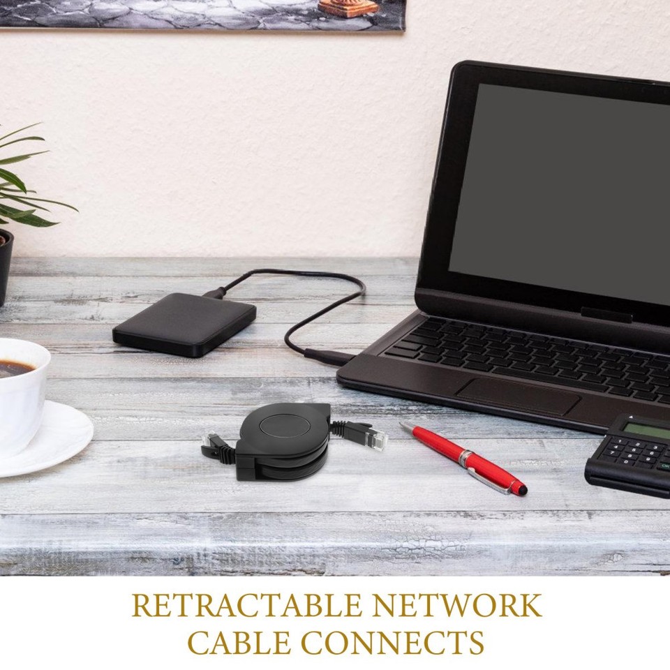 Digital Ethernet Cable Network Replacement Telescopic Mesh Lan Cat6 ...