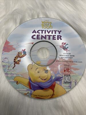 Disney's Winnie the Pooh Activity Center (CD ROM) DISC ONLY | eBay