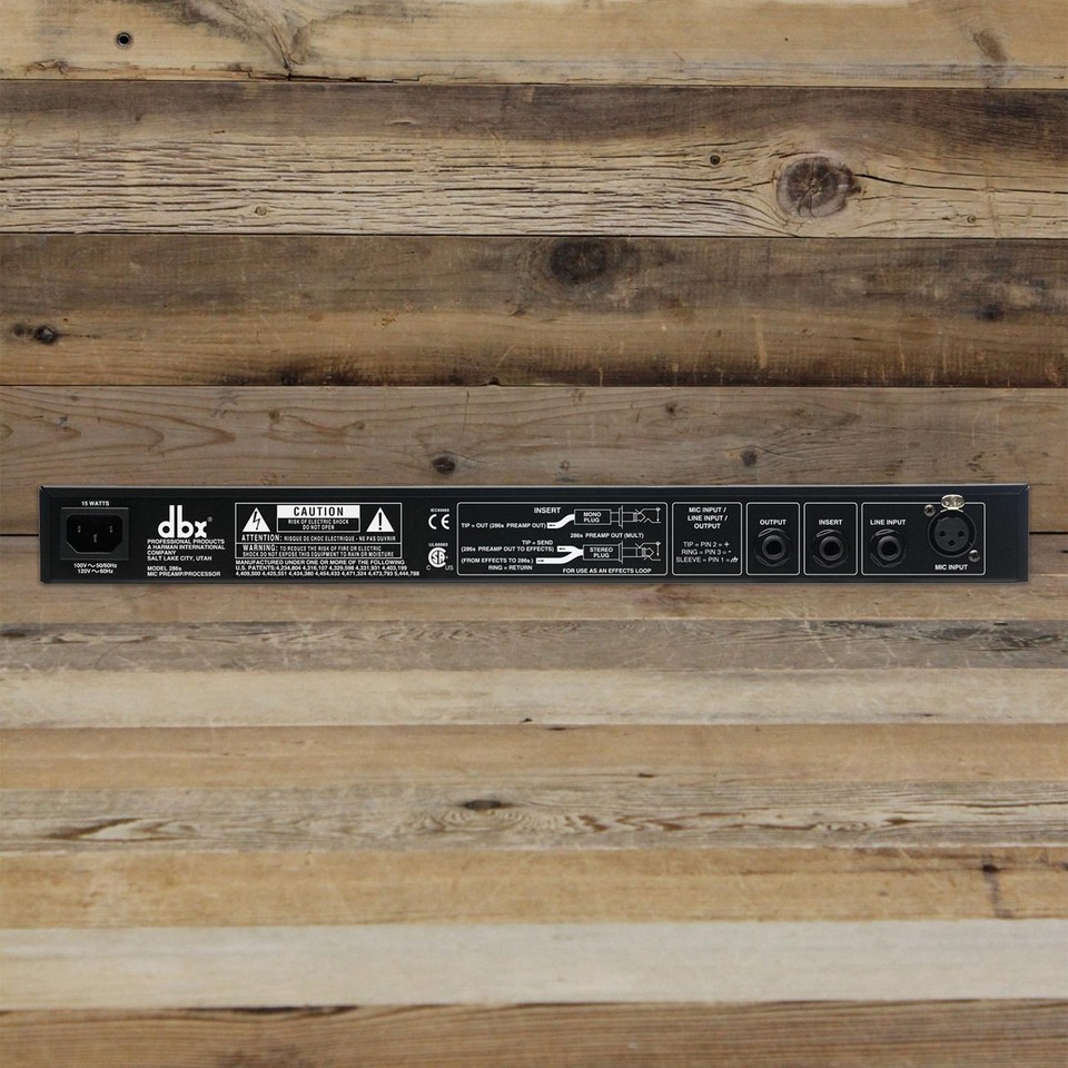 Open Box DBX 286s Microphone Preamp Processor Channel Strip Compressor ...