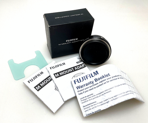 Fuji X-Pro 1 Leica M Mount Adapter **Mint Condition | eBay