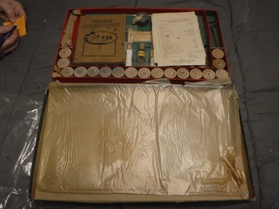 1922 A.C. Gilbert Chemistry outfit Set #5008 cardboard box set in near ...