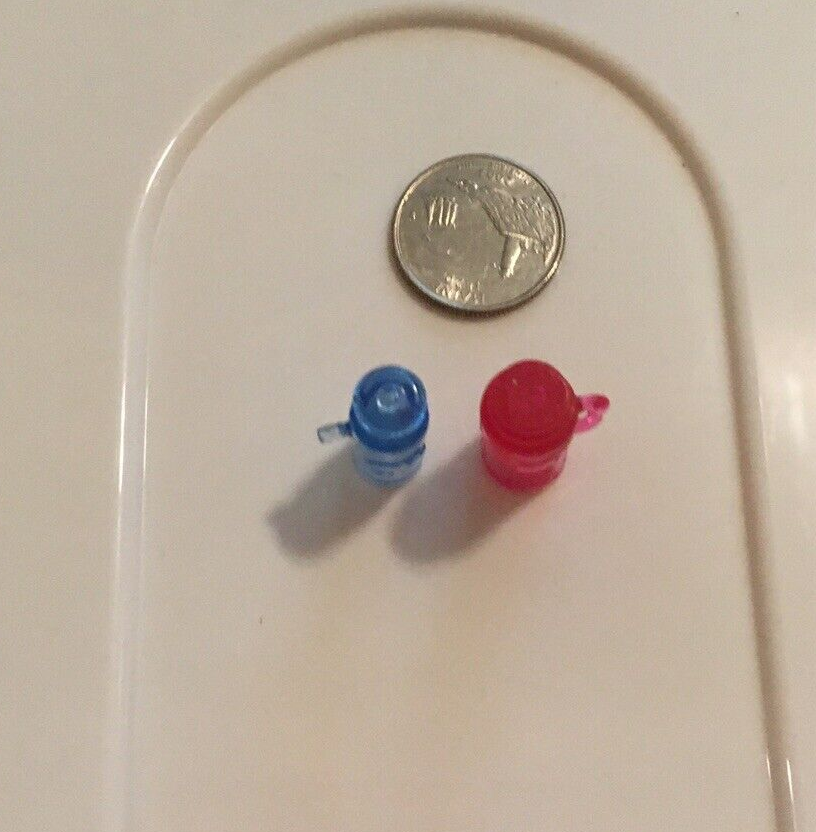 Barbie KEN doll water bottles TRANSLUCENT accessories Dream House ...