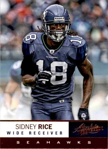 2012 Panini Absolute Sidney Rice Seattle Seahawks #86 | eBay