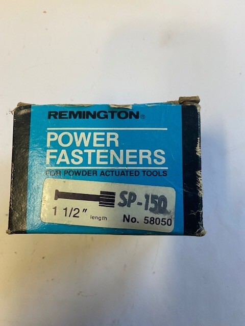 Remington 1 1/2" Power Fasteners Made in USA 100 Ct for sale online | eBay