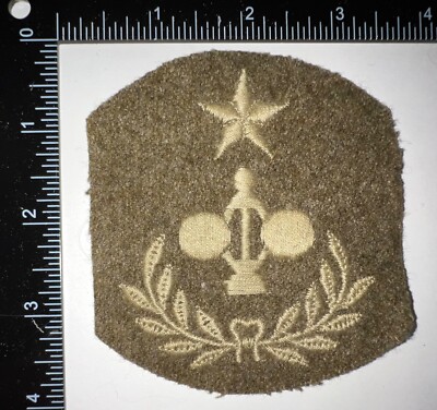 Pre & WWI 1908-1920 US Army Coast Artillery Corps Engineer Rank Chevron ...