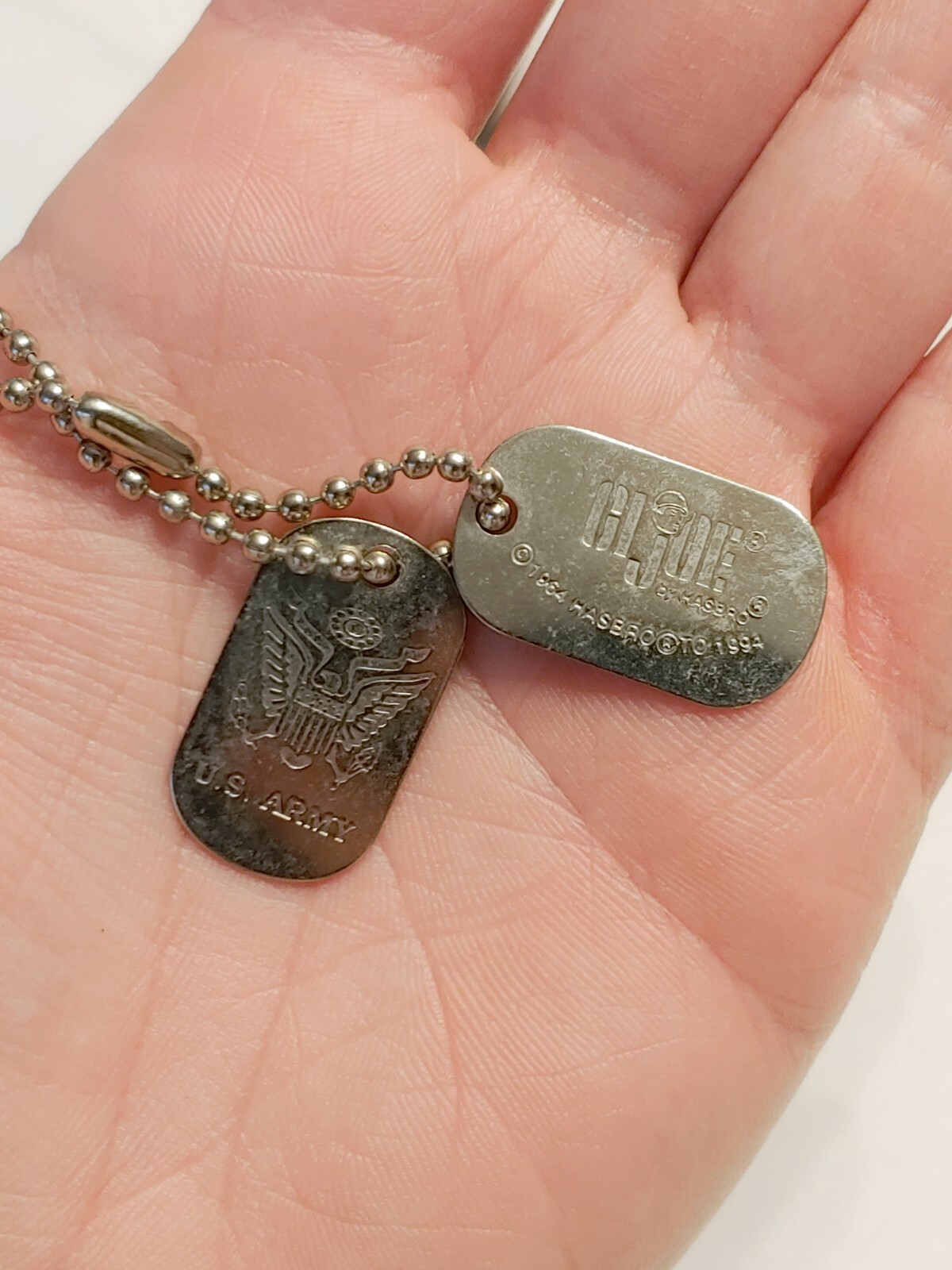 GI JOE DOG TAGS ACCESSORY FOR 12" ACTION FIGURE 1/6 SCALE 1:6 21st ...