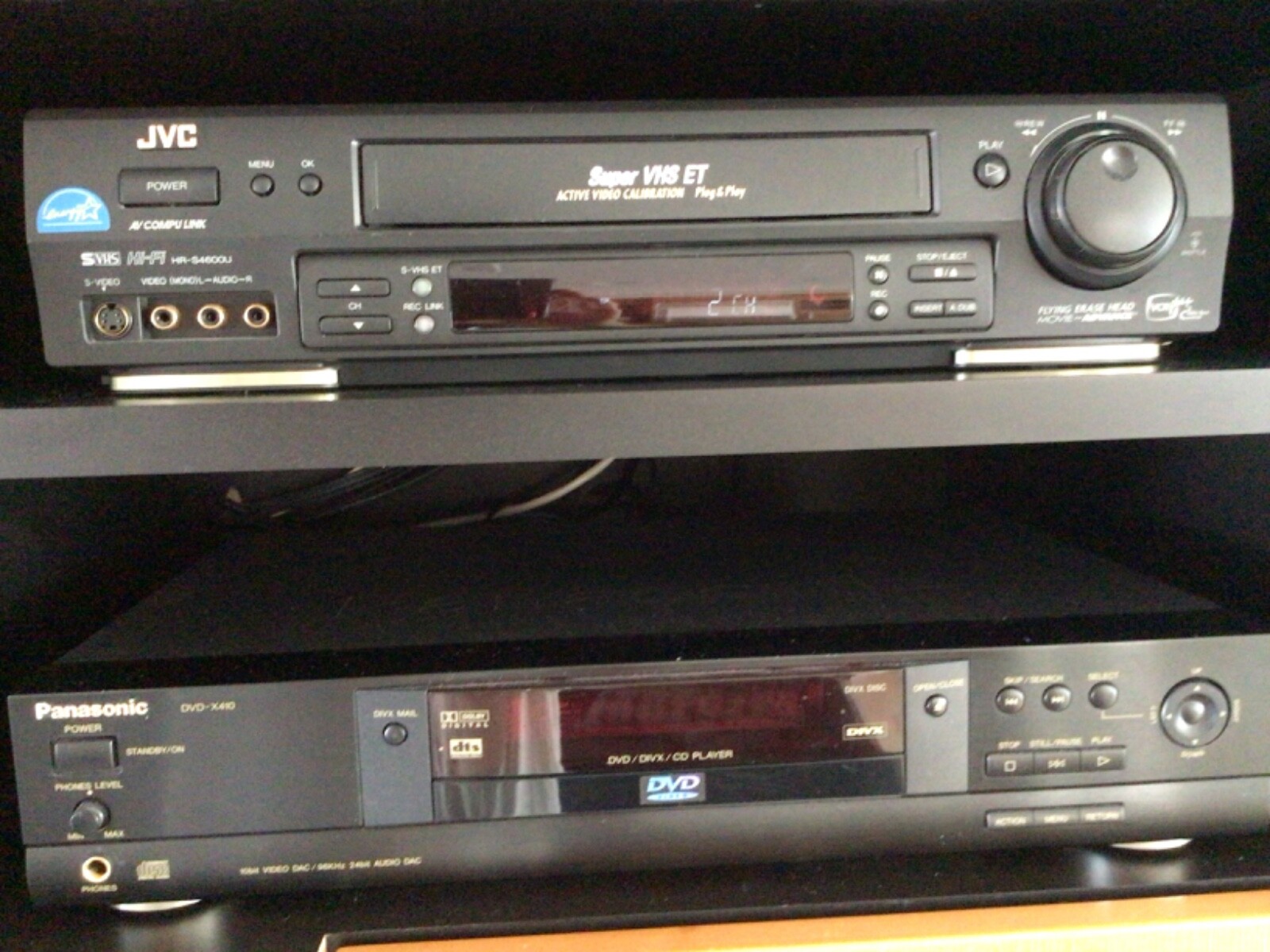 JVC SUPER VHS ET ACTIVE VIDEO CALIBRATION PLUG & PLAY & REMOTE / RARE ...